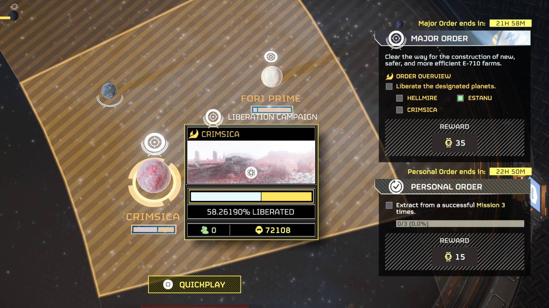 How to liberate Hellmire, Estanu, and Crimsica in Helldivers 2 ...