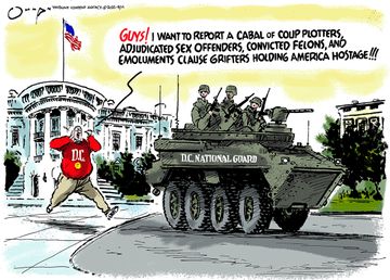 5 crime-ridden cartoons about National Guard deployment in DC | The Week