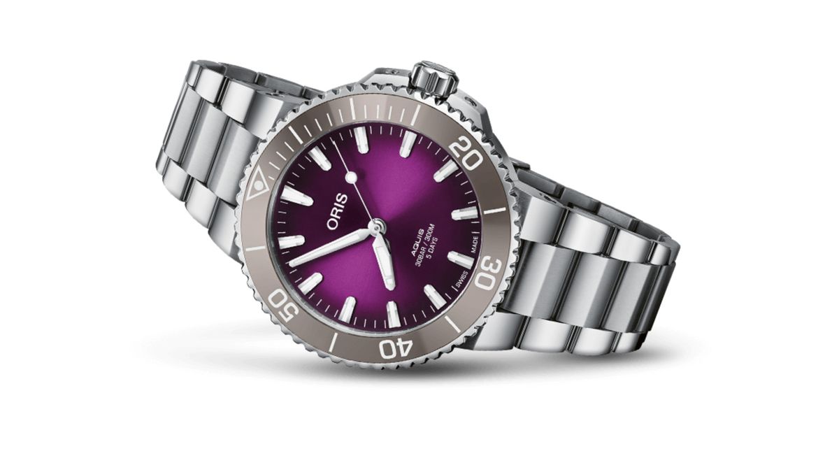 Oris celebrates 119th birthday with purple Hölstein Edition and a ...