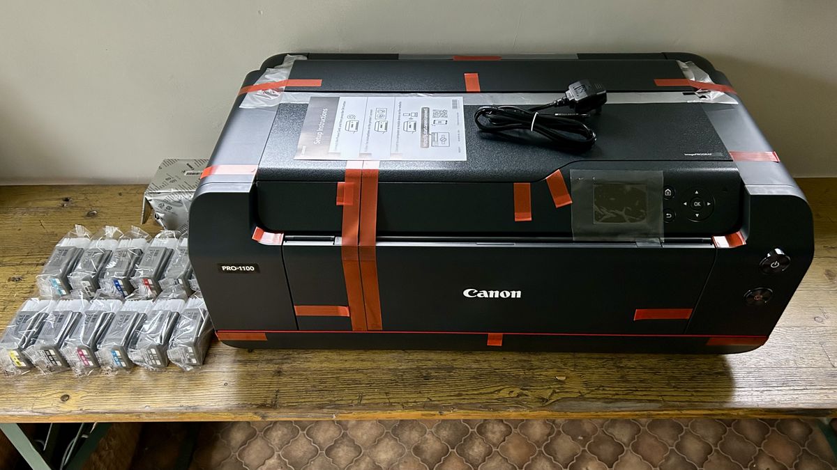 Canon imagePROGRAF PRO-1100 photo printer review | TechRadar