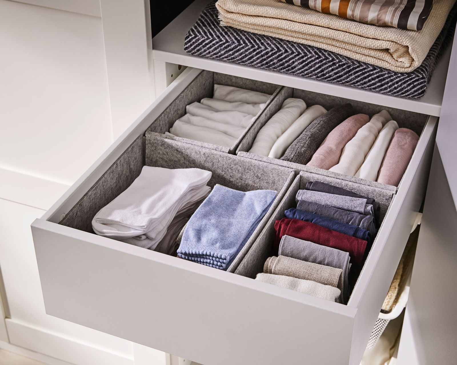 How to organize an underwear drawer: 10 genius ways | Homes and Gardens