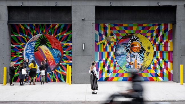 NASA restarts art program with New York murals aimed at Artemis ...