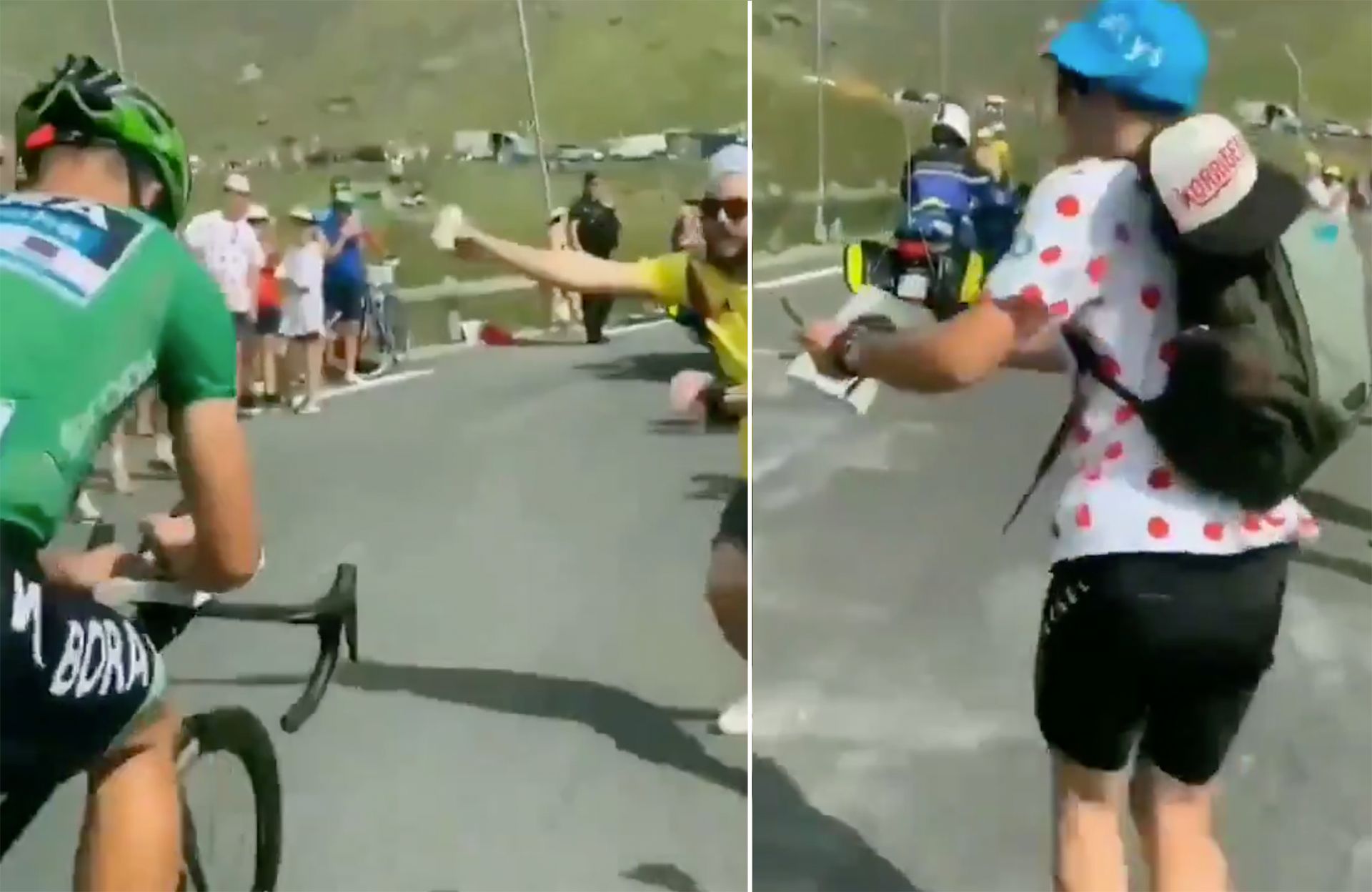 Watch: Peter Sagan signs autograph for Tour de France fan whilst ...