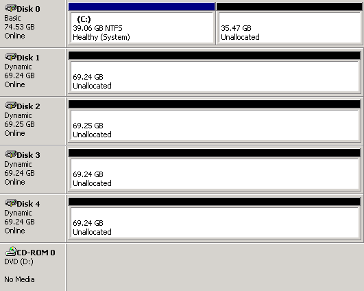 Creating A RAID 5 Array - Using WindowsXP to Make RAID 5 Happen | Tom's ...