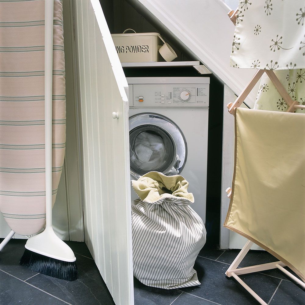 Should you keep your washing machine in the bathroom? | Ideal Home