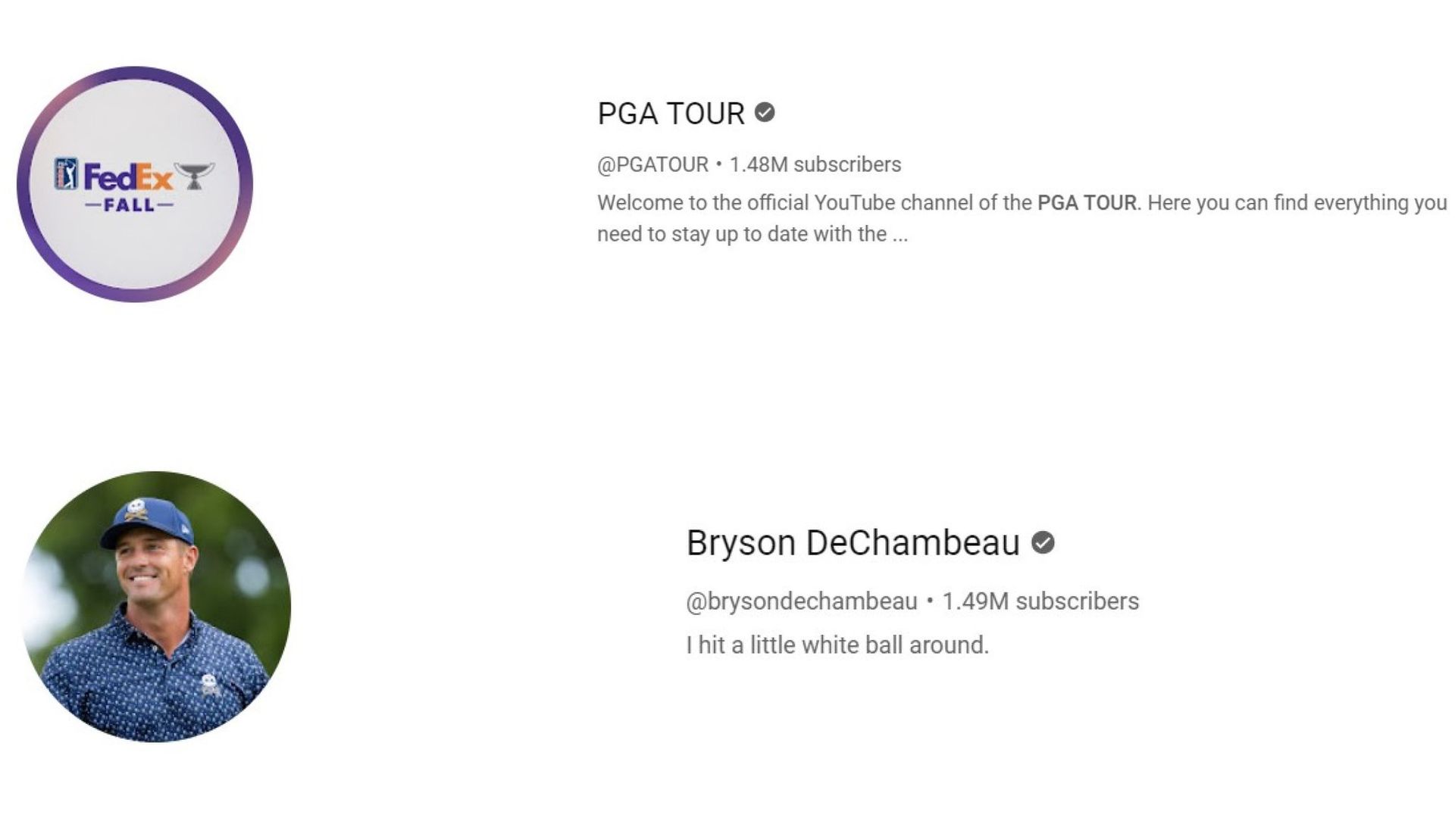 Bryson DeChambeau Overtakes PGA Tour In YouTube Subscribers | Golf Monthly