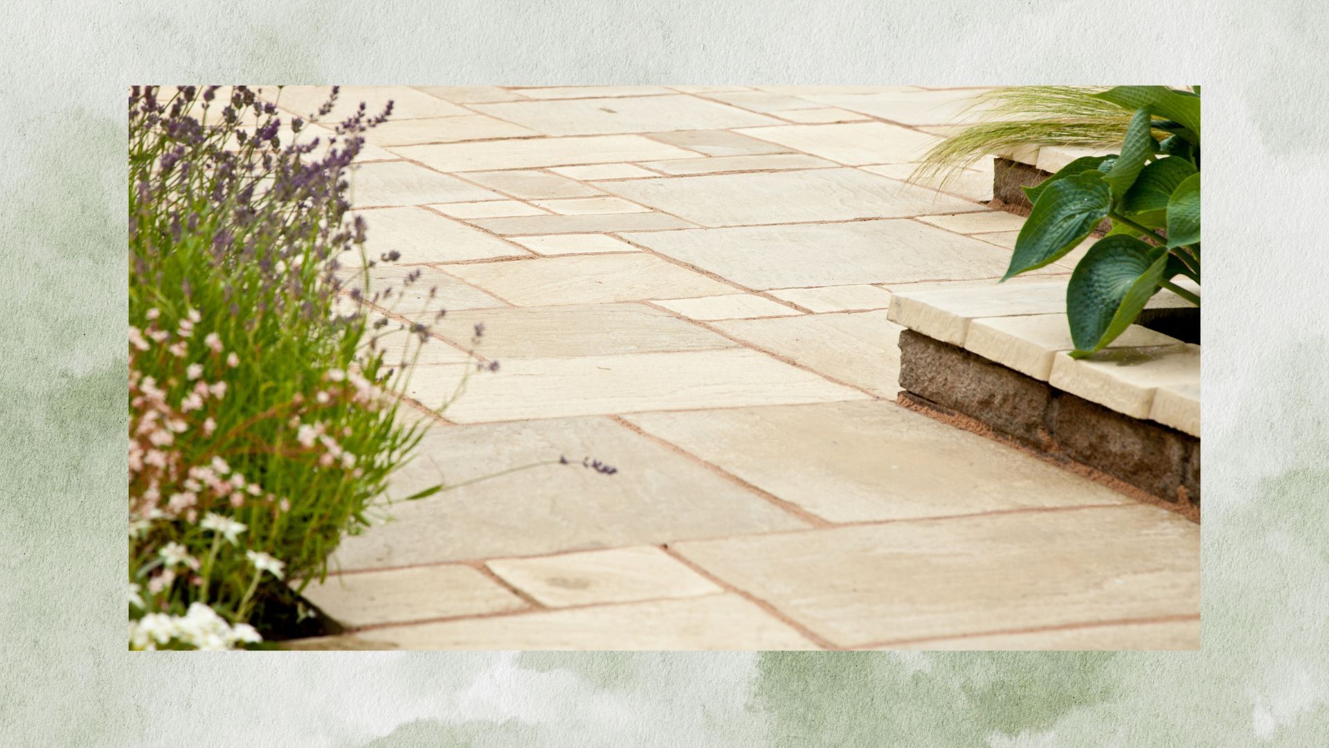 How to clean patio slabs without using a pressure washer | Woman & Home