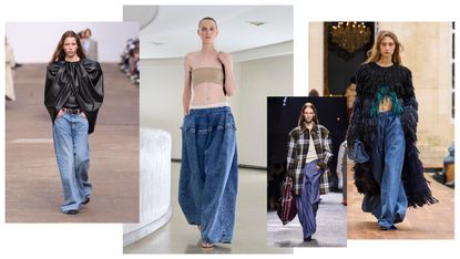 Spring 2025’s Denim Trends Rework Fashion’s Favorite Blue Jeans | Marie ...