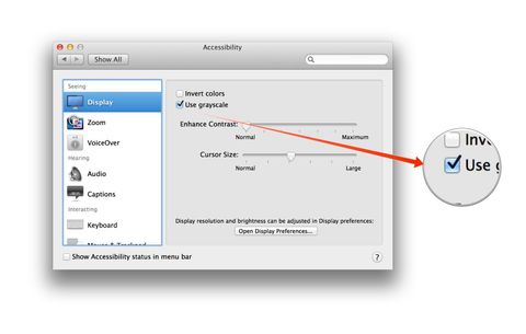 How to tweak the Mac's display settings for better visual accessibility ...