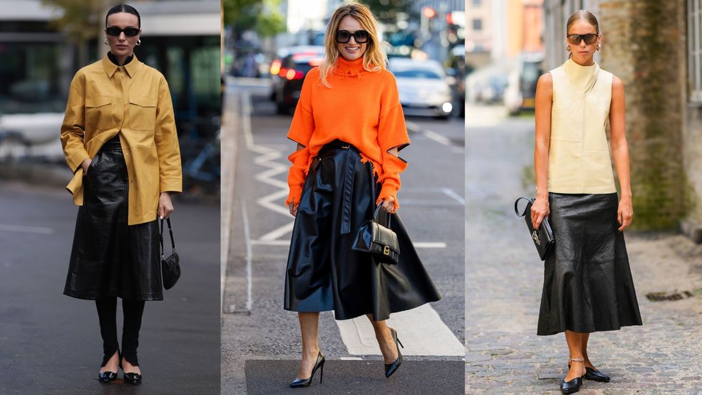 How to style a leather skirt: 7 leather skirt outfit ideas | Woman & Home