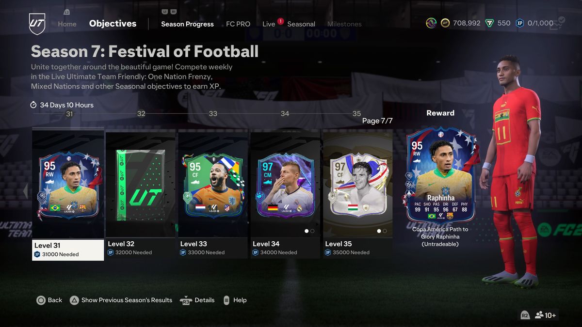 FC 24 Path To Glory tracker with new cards for Ronaldo and Griezmann ...