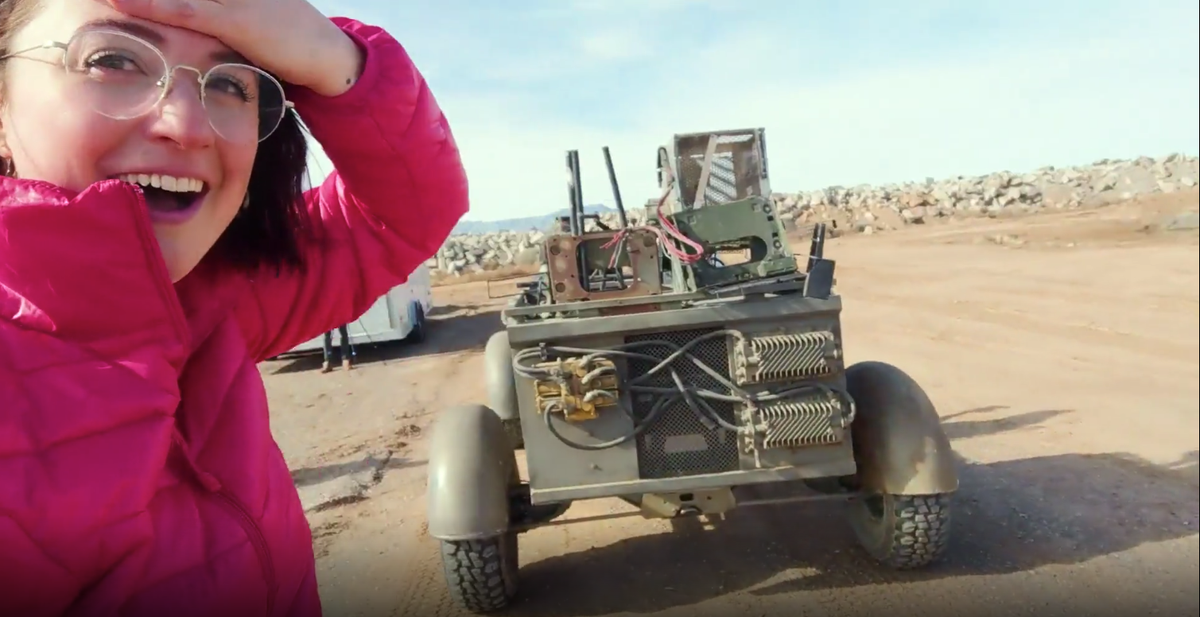 I rode the 'Lunar Rover' from 'Ad Astra' and it was awesome (video) | Space
