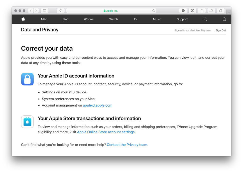 How to use Apple's data and privacy portal | iMore