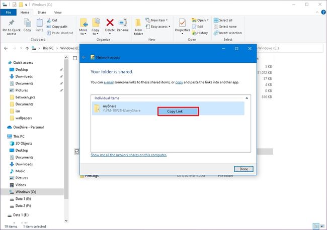 How to share files and printers without HomeGroup on Windows 10 ...