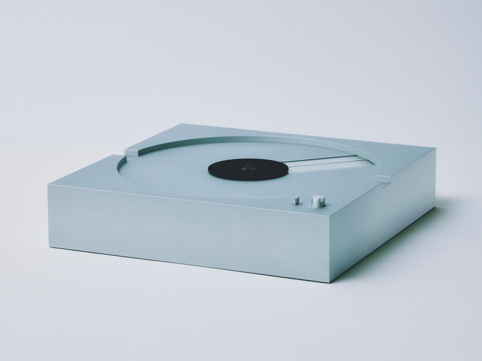 Waiting for Ideas have recast the turntable as a minimal aluminium ...