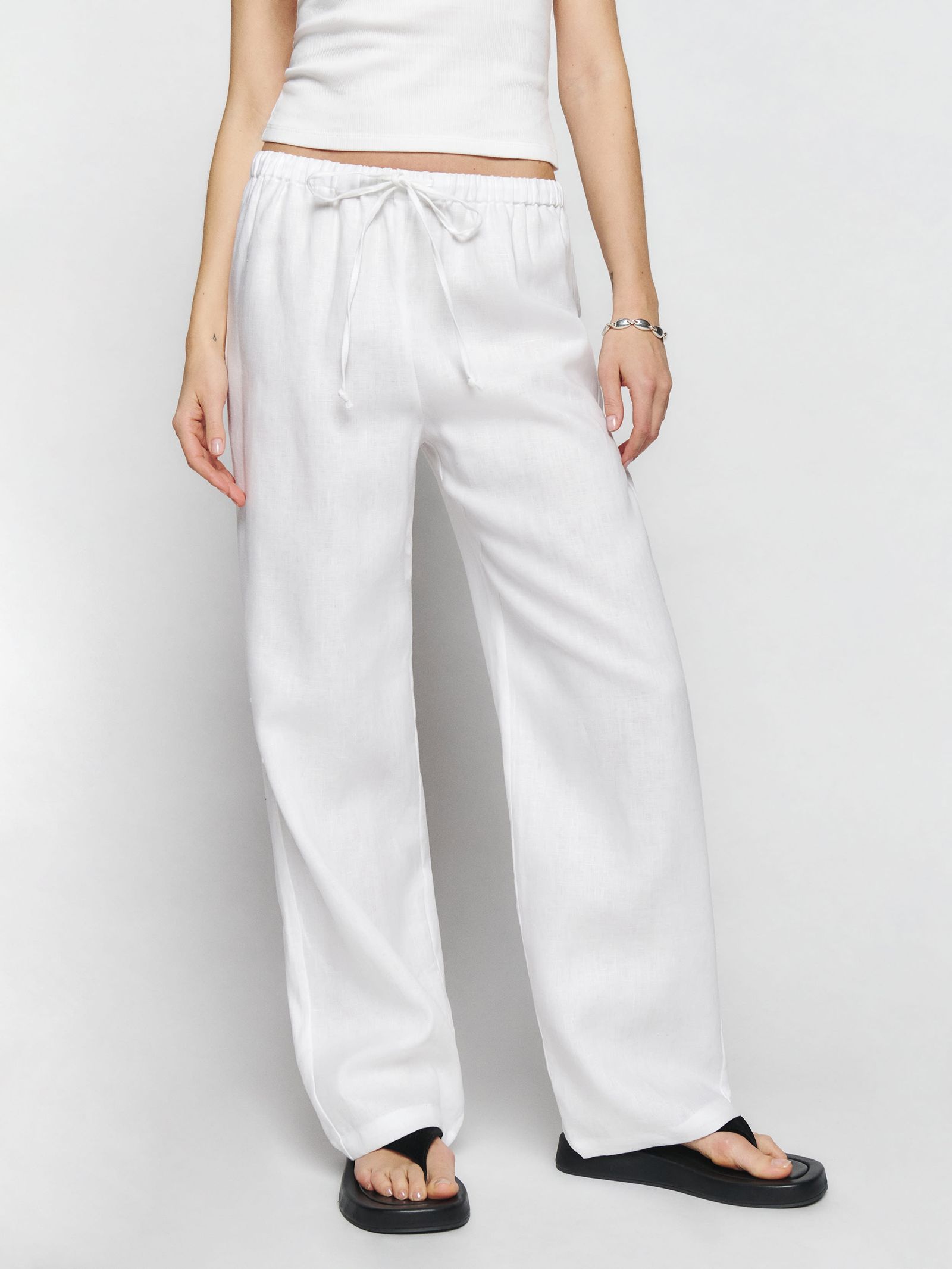 24 Pairs of Stylish Linen Pants to Buy Before Summer Starts | Who What Wear