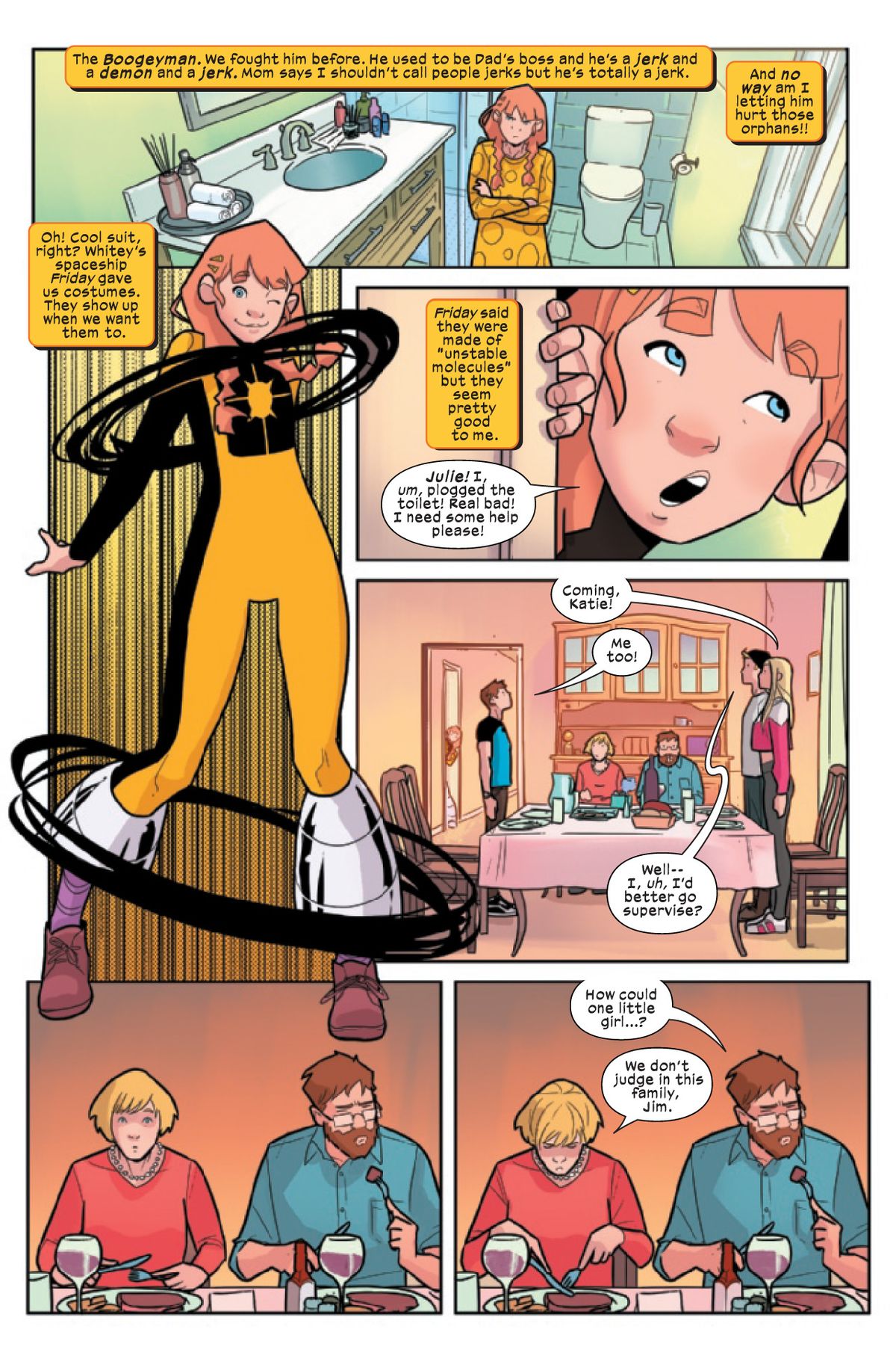 Anti-teen superhero laws aren't stopping Power Pack in #1 preview ...