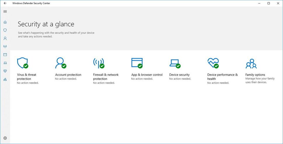 What's new with Windows Defender Security Center in the April 2018 ...