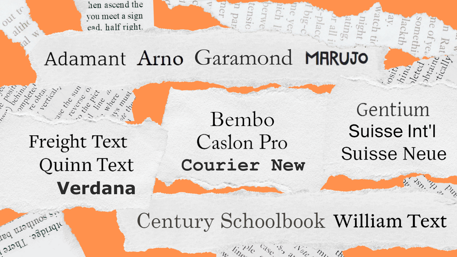 The best fonts for books | Creative Bloq