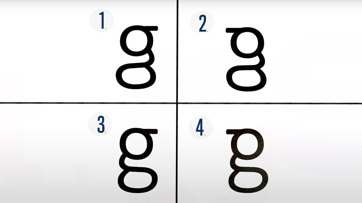 You've probably been writing the letter 'g' wrong for years | Creative Bloq You've probably been writing the letter 'g' wrong for years | Creative Bloq