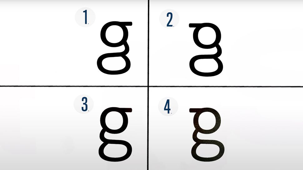 You've probably been writing the letter 'g' wrong for years | Creative Bloq