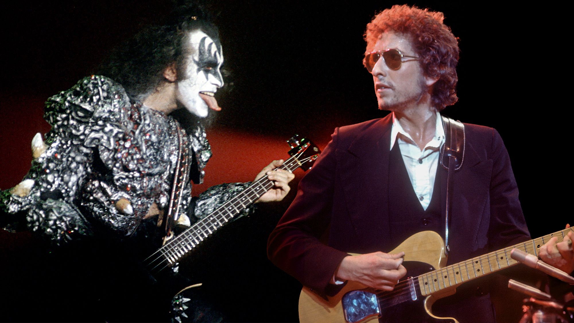 Bob Dylan feuded with Kiss. Then he wrote with Gene Simmons | GuitarPlayer