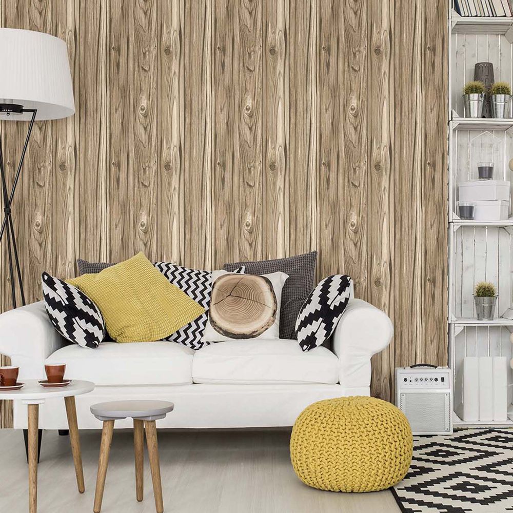 Wood-effect wallpapers – the best designs to suit every style | Ideal Home