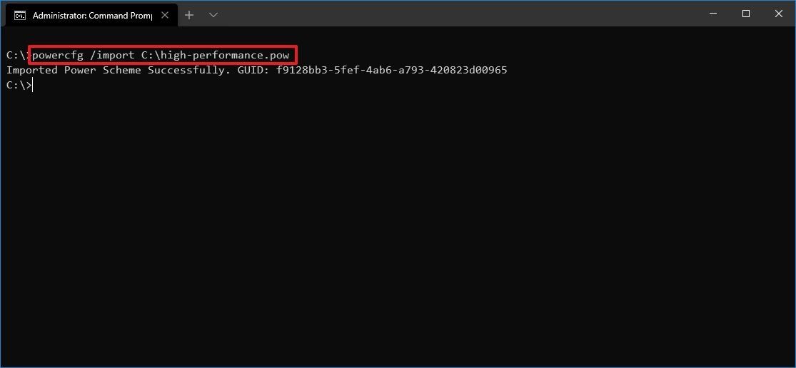 How to use powercfg to control power settings on Windows 10 | Windows ...