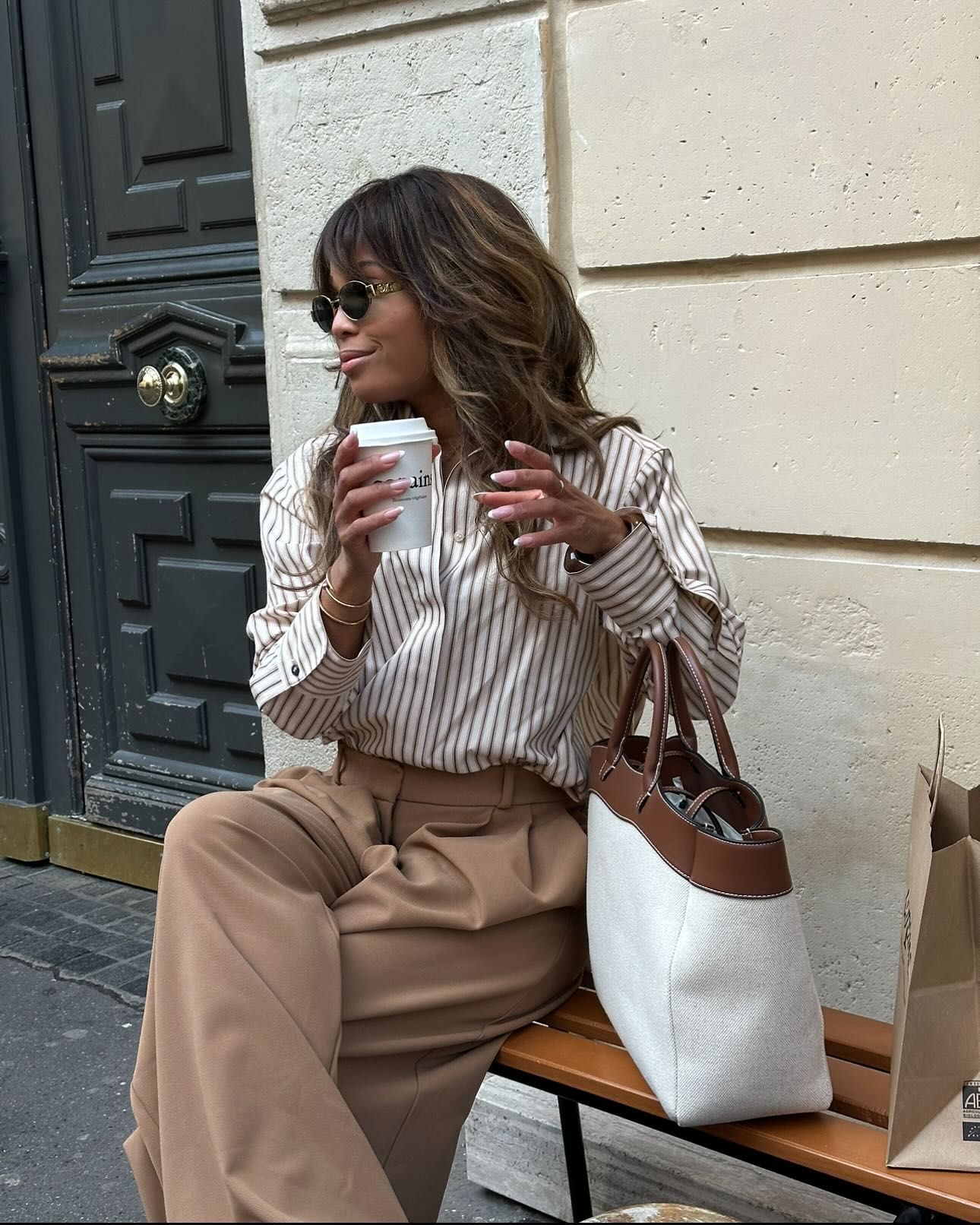 The Classic Shirt Parisians Wear With Jeans, Skirts, and Trousers | Who ...