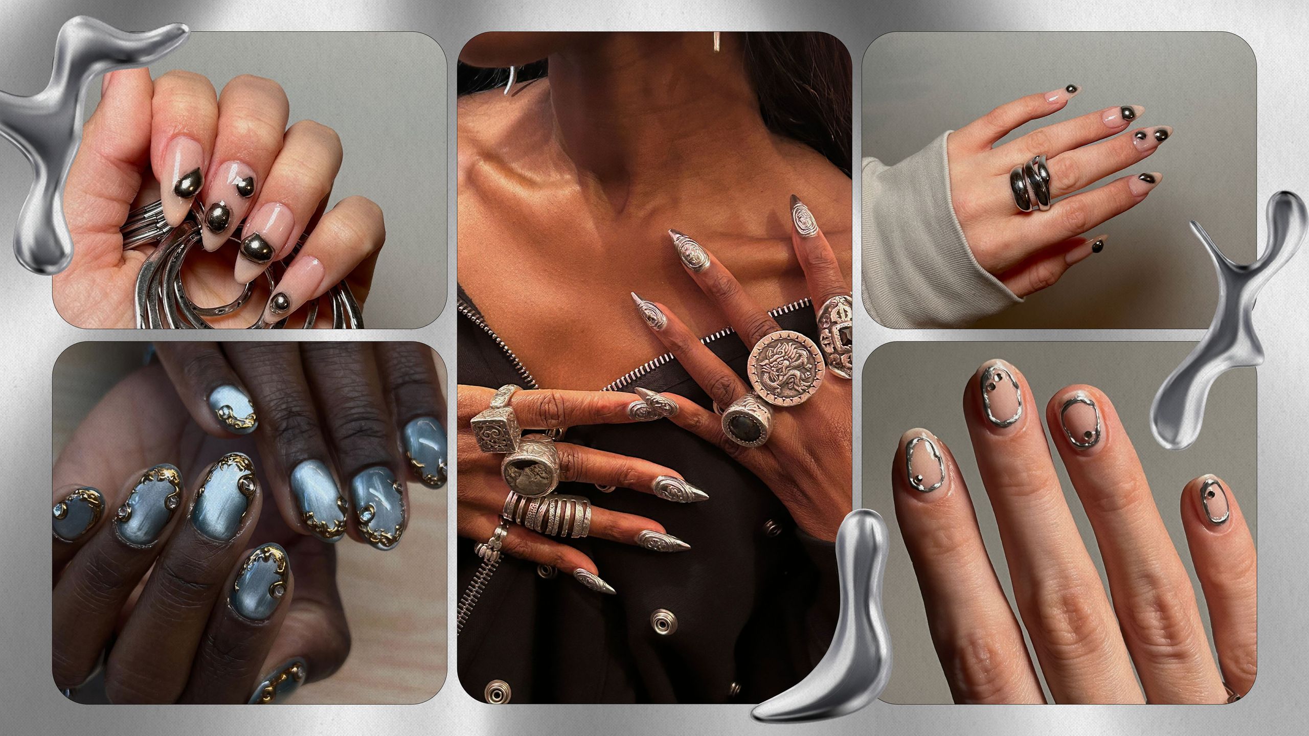 What Are Molten-Metal Nails, and Why Are They Trending? | Who What Wear
