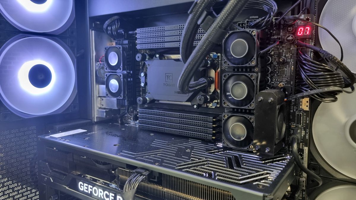 Beating the heat: Huge radiators, clever heatsinks and transparent ...