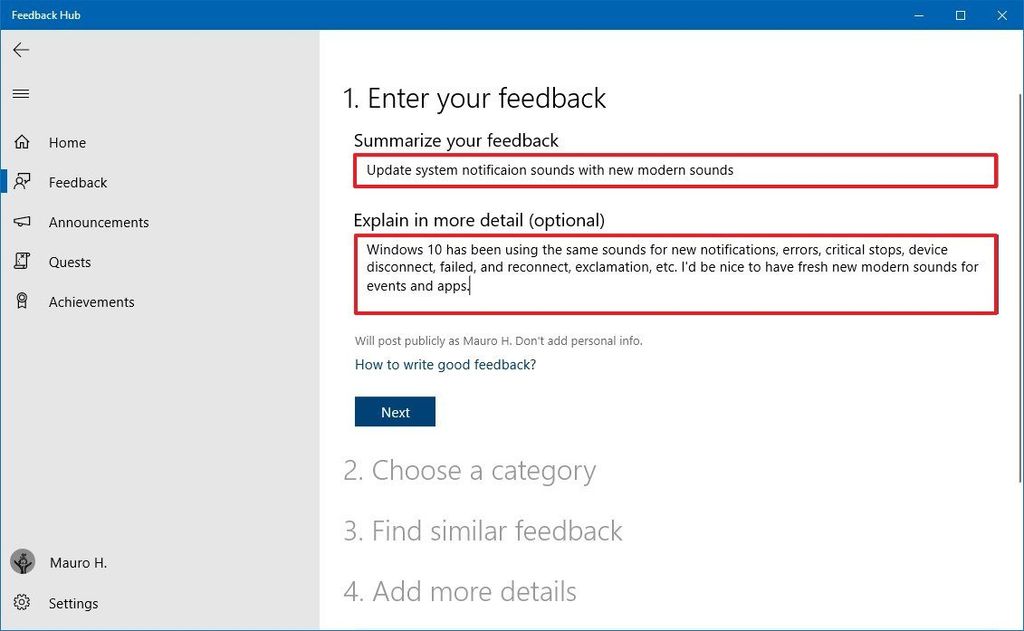How to send feedback about Windows 10 to Microsoft | Windows Central