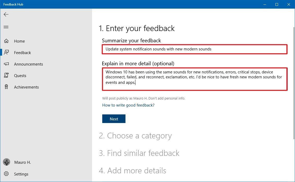How to send feedback about Windows 10 to Microsoft | Windows Central