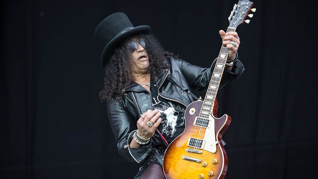 Slash on his love of Les Pauls: “That Kris Derrig Les Paul came in the ...