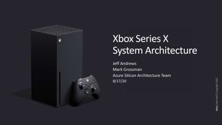 Microsoft Xbox Series X Architecture Deep Dive at Hot Chips 2020 | Tom ...
