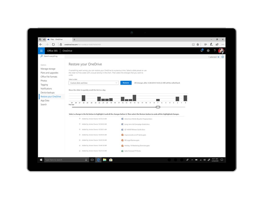 OneDrive Files Restore, ransomware detection, and more rolling out to ...
