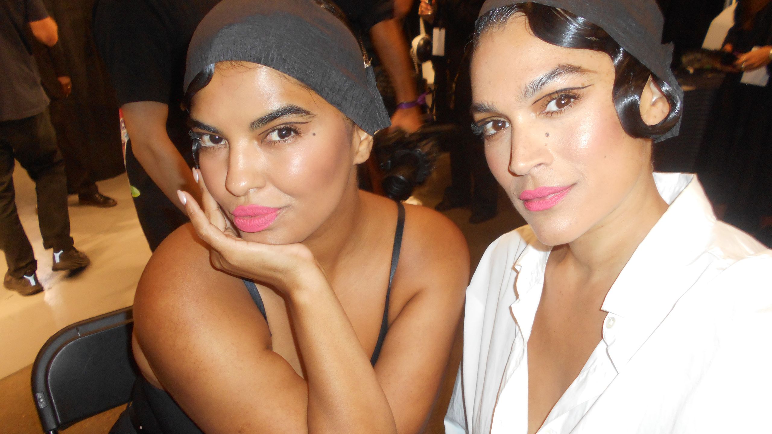 I'm a Curve Model—Here's What It's Like Backstage at NYFW | Who What Wear