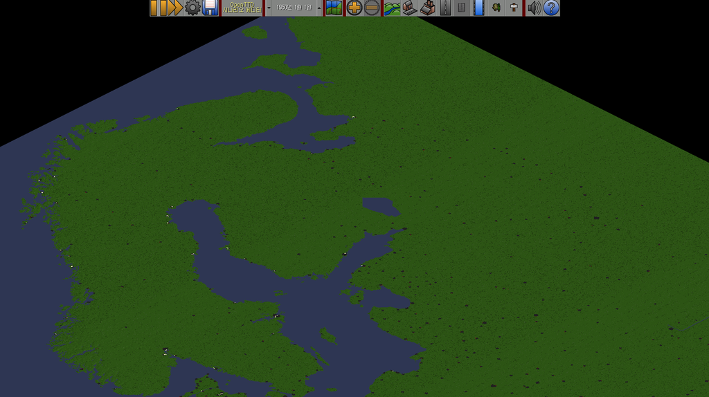 Here's all of Europe in a giant OpenTTD map | PC Gamer