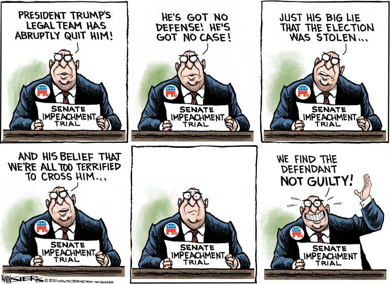5 Brutally Funny Cartoons About Republicans Twisted Impeachment Logic