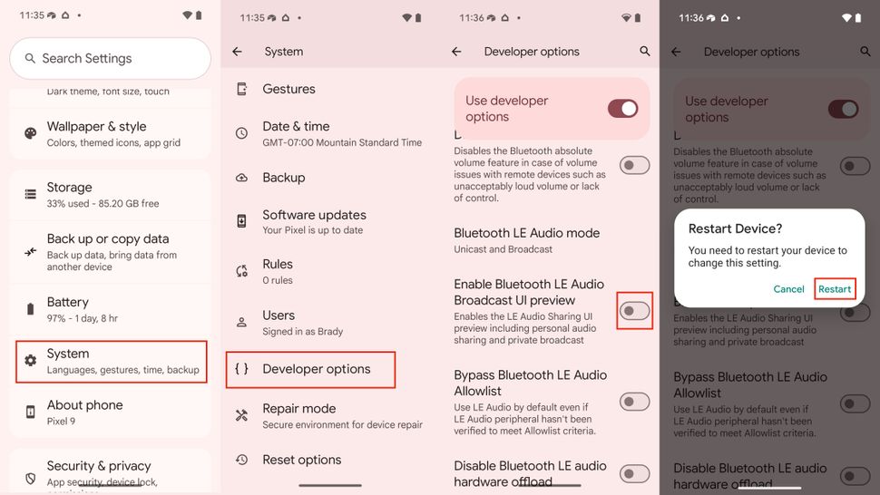 How to use Bluetooth audio sharing on a Google Pixel phone | Android ...