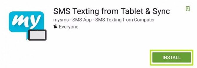 How to Send SMS Messages on an Android tablet with mysms | Laptop Mag