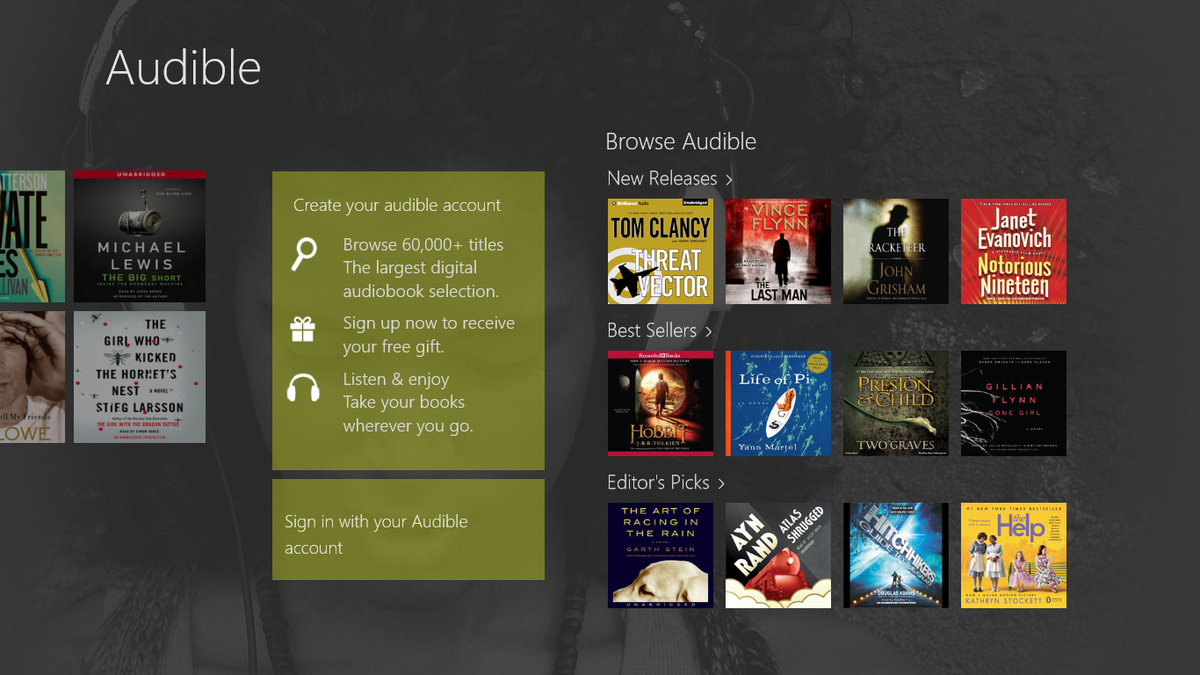 Audible app now available for Windows 8 | Windows Central