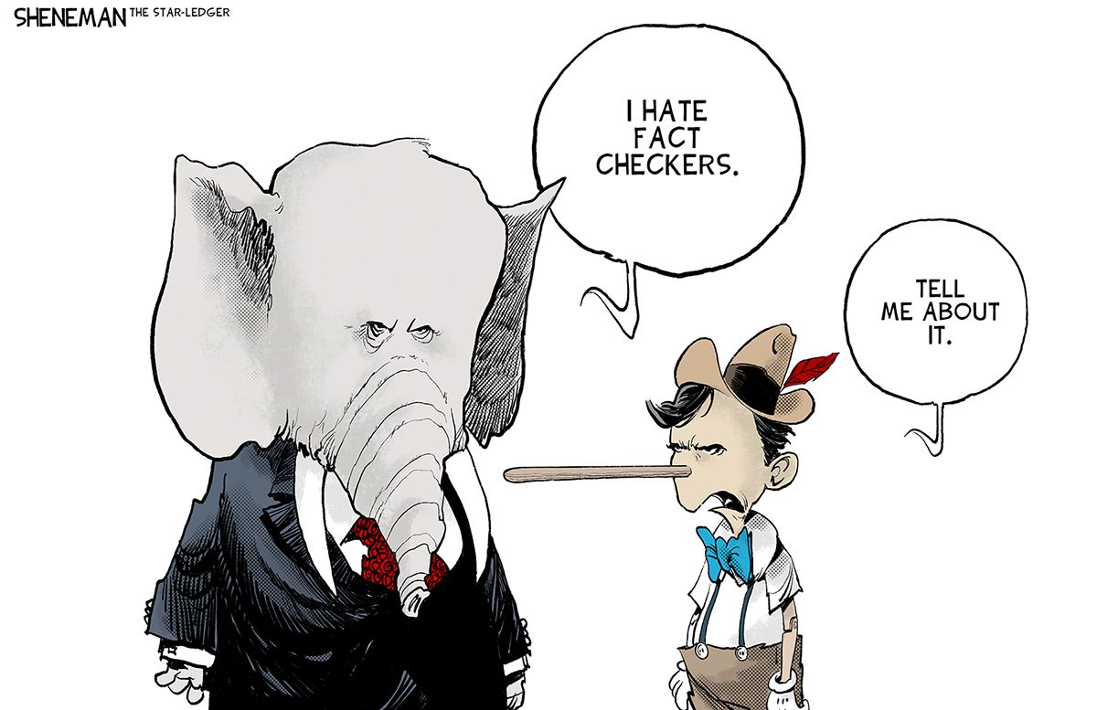 Today's political cartoons - October 21, 2024 | The Week