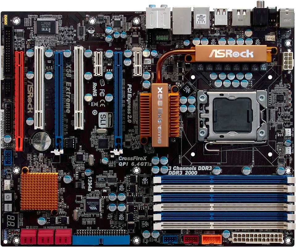ASRock X58 Extreme - X58 On A Budget: Seven Sub-$200 Core i7 Boards ...