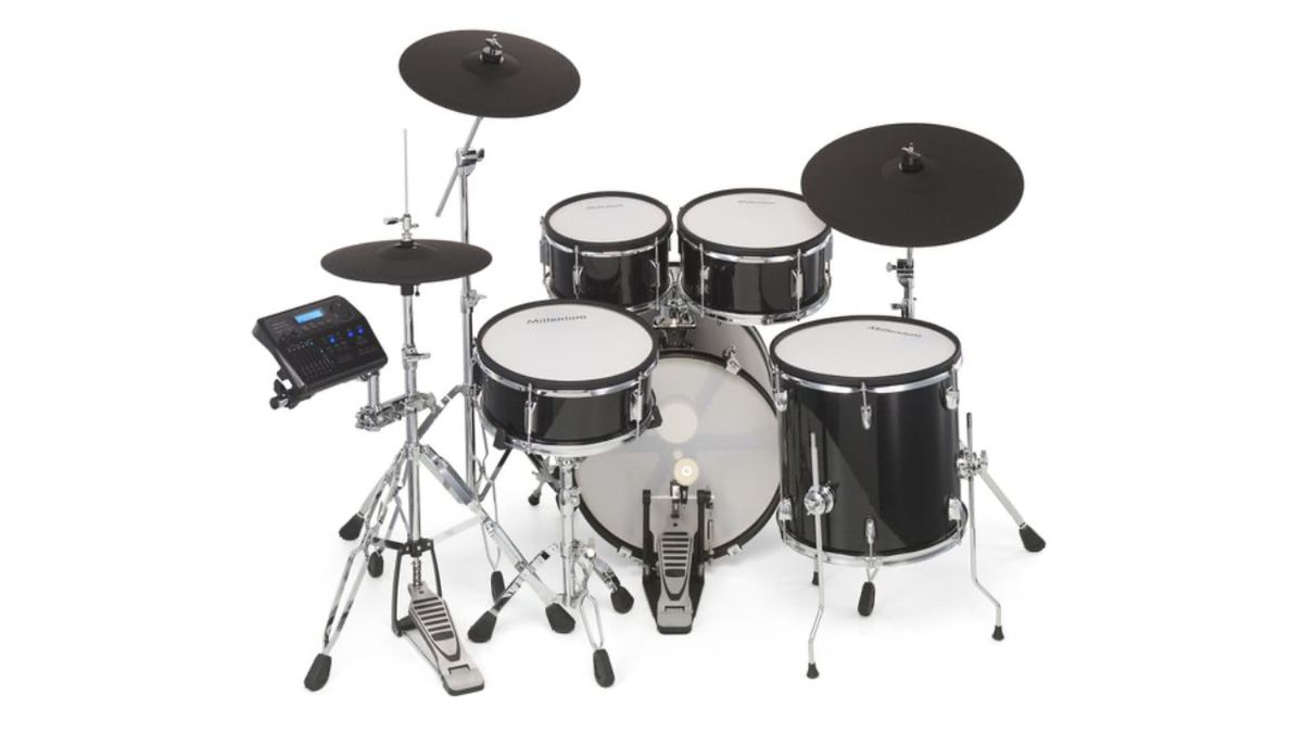 Millenium's new MPS-750X Pro Mesh electronic drum set offers full ...