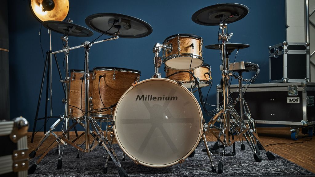Millenium expands its MPS-1000 full-shell electronic drum kit with a ...