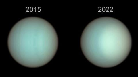 Changing seasons on Uranus tracked across 20 years by Hubble Space ...