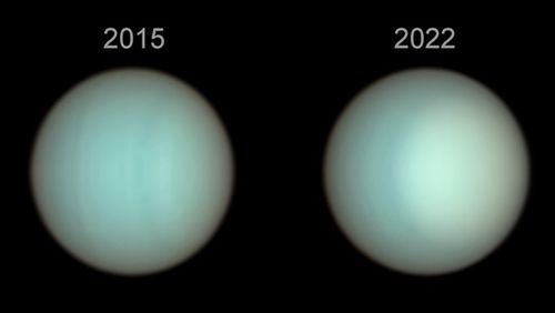 What is the temperature of Uranus? | Space