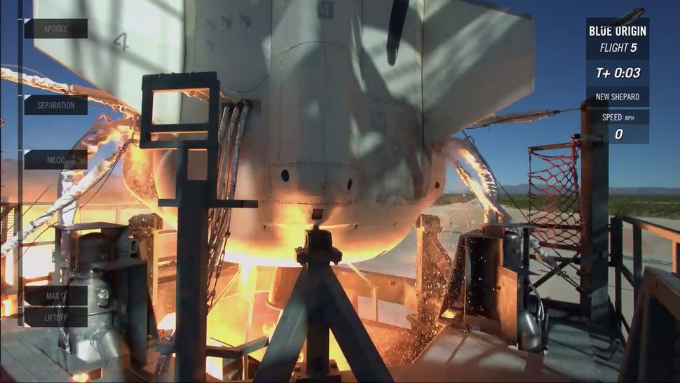 In Pictures: Blue Origin's New Shepard Capsule Tests In-Flight Abort ...