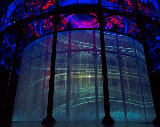 Curtain Call by Ron Arad at the Roundhouse, London | Wallpaper